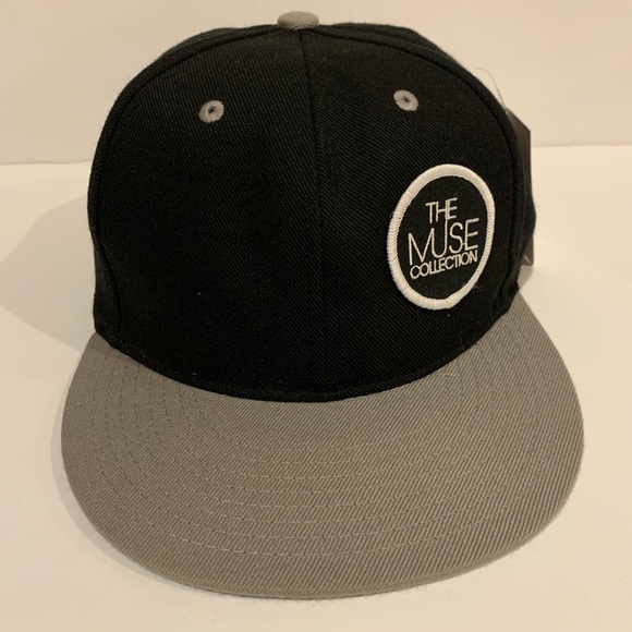 Accessories | The Muse Collections Unbranded Cap Black Gray | Poshmark